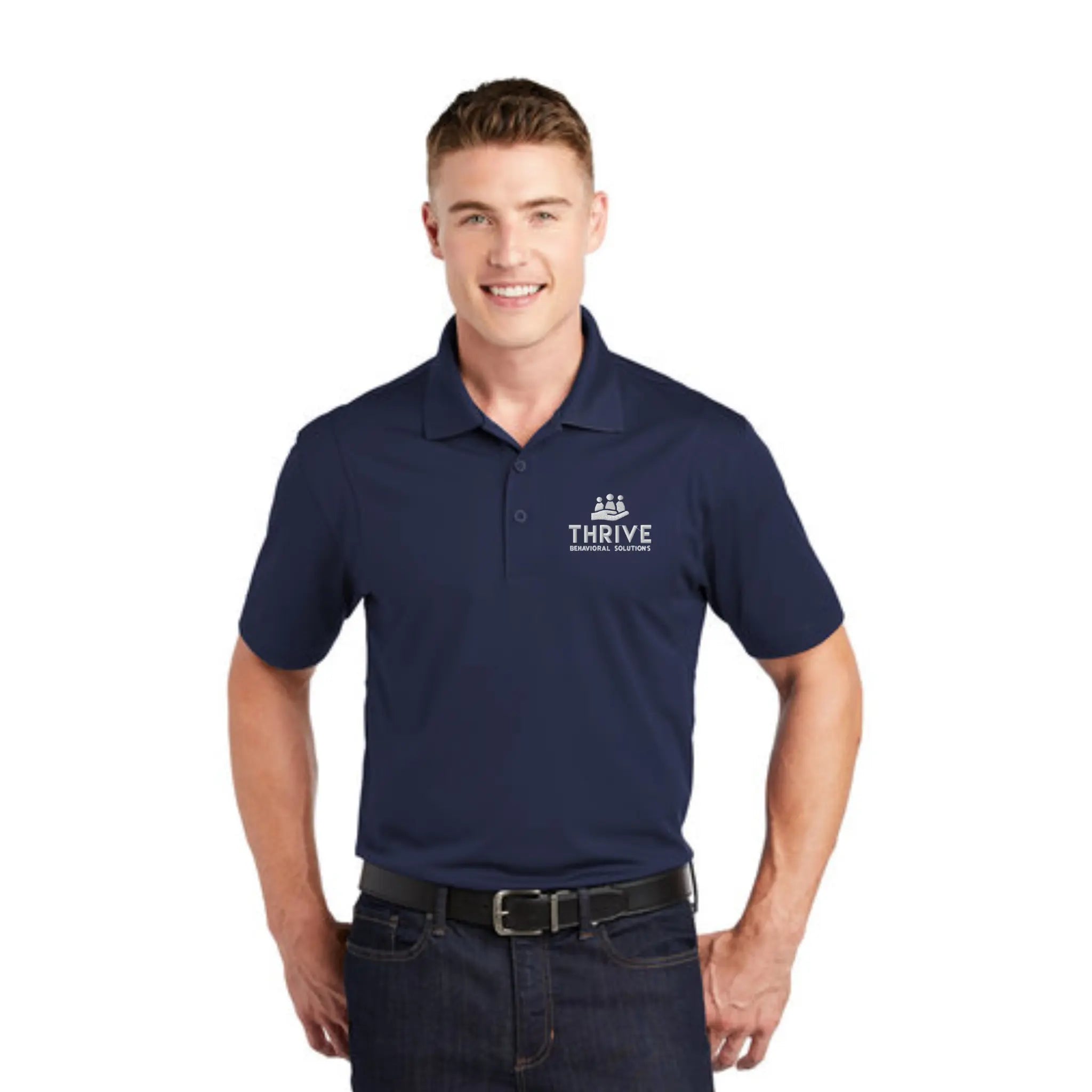 Thrive Behavioral Solutions Embroidered Polo ST650 – GASPARSTITCH.COM